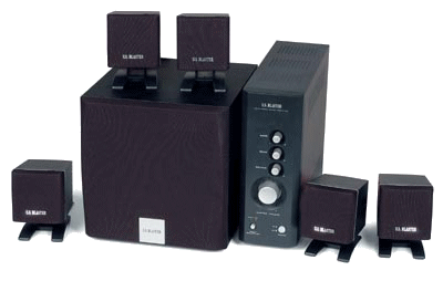 US Blaster 5.1 Speakerset